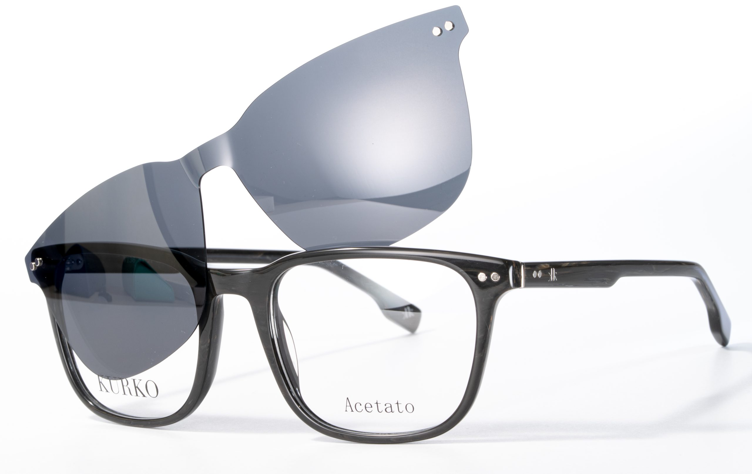 V136 DRAVEN CL1P ANTHRACITE CLIP-ON - Kurko Vision